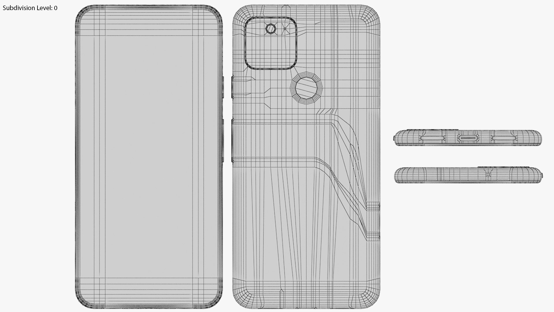 3D Realistic Google Pixel 5 Model - TurboSquid 1629513