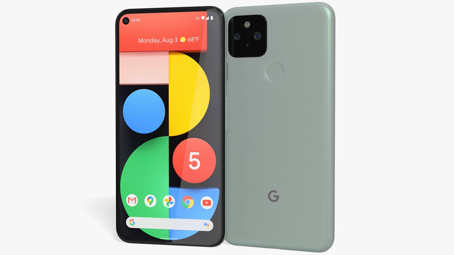 3D realistic google pixel 5 model - TurboSquid 1629513