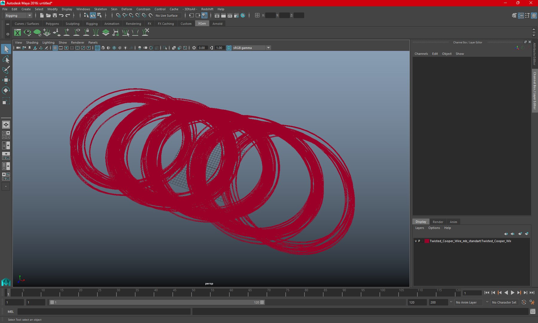 Twisted Aluminium Wire 3D Model - TurboSquid 2191895