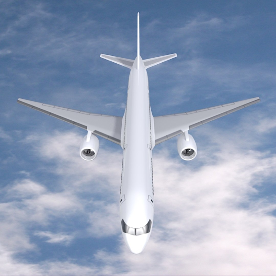 3ds Max Airplane Boeing Plane