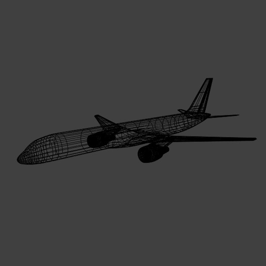 3ds Max Airplane Boeing Plane
