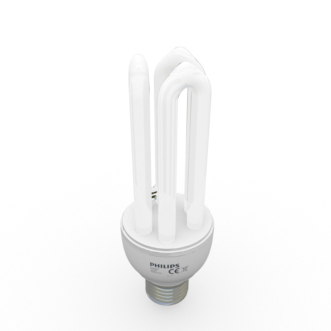 3d fluorescent philips lamp