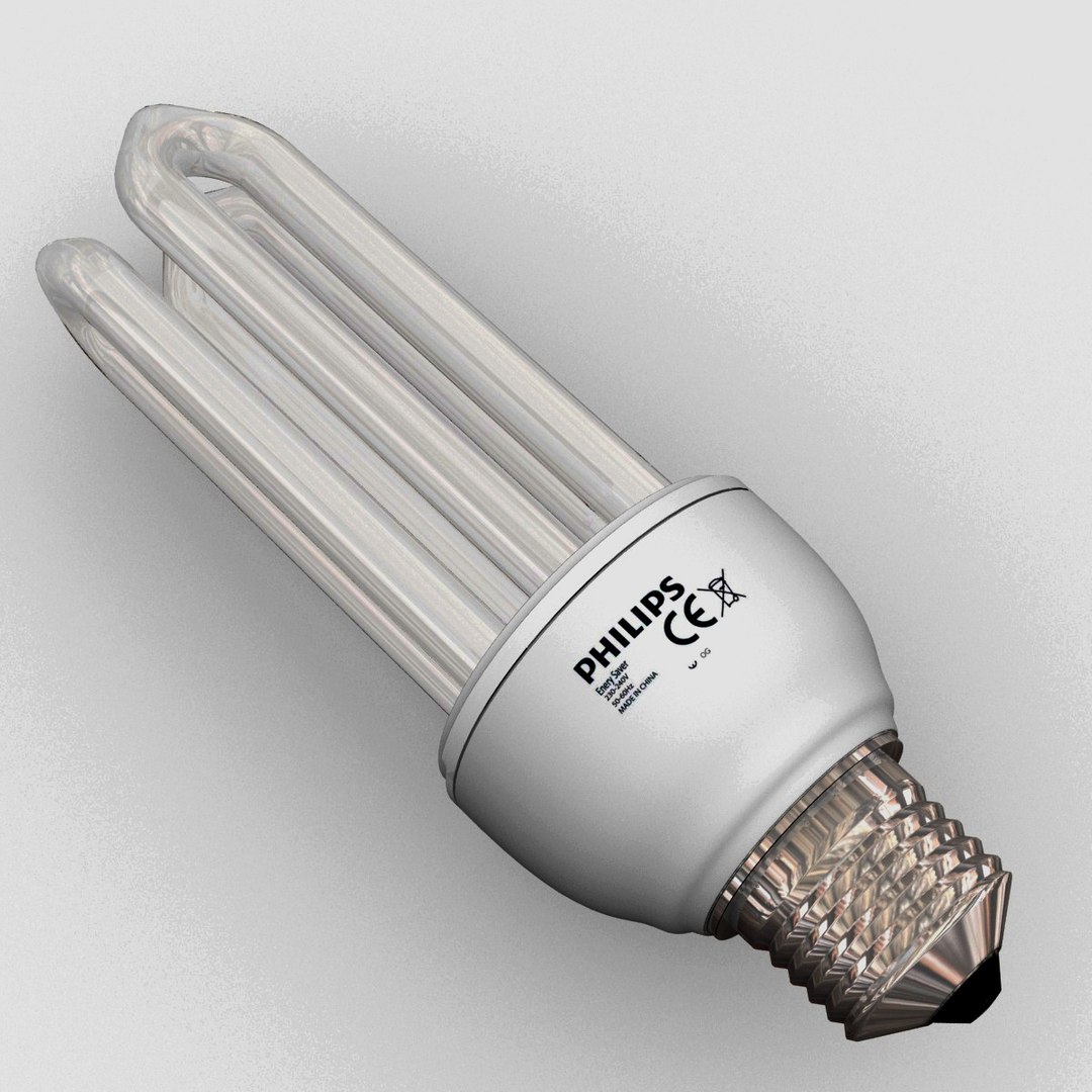3d fluorescent philips lamp