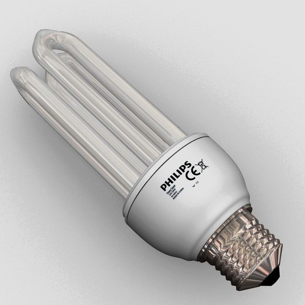 3d fluorescent philips lamp