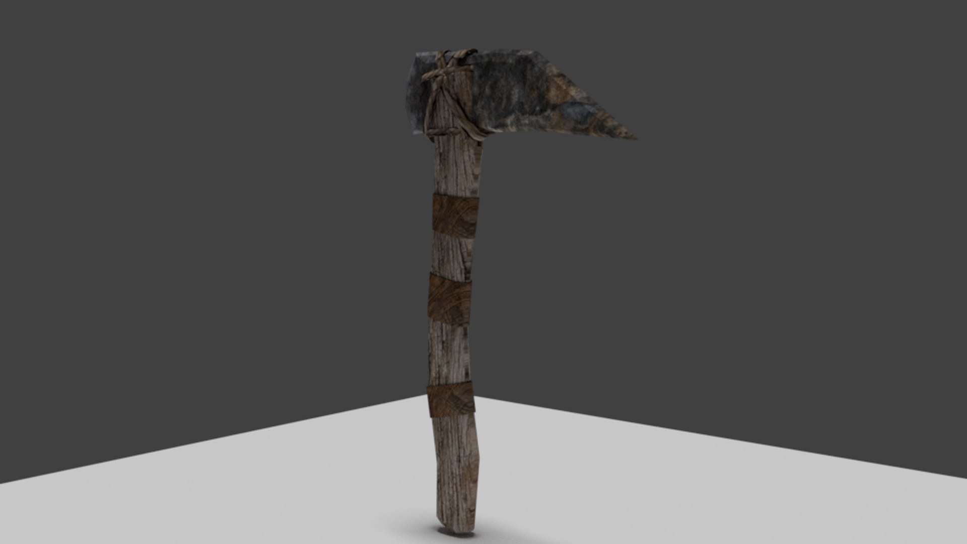 Stone Pickaxe 3D Model - TurboSquid 1176163