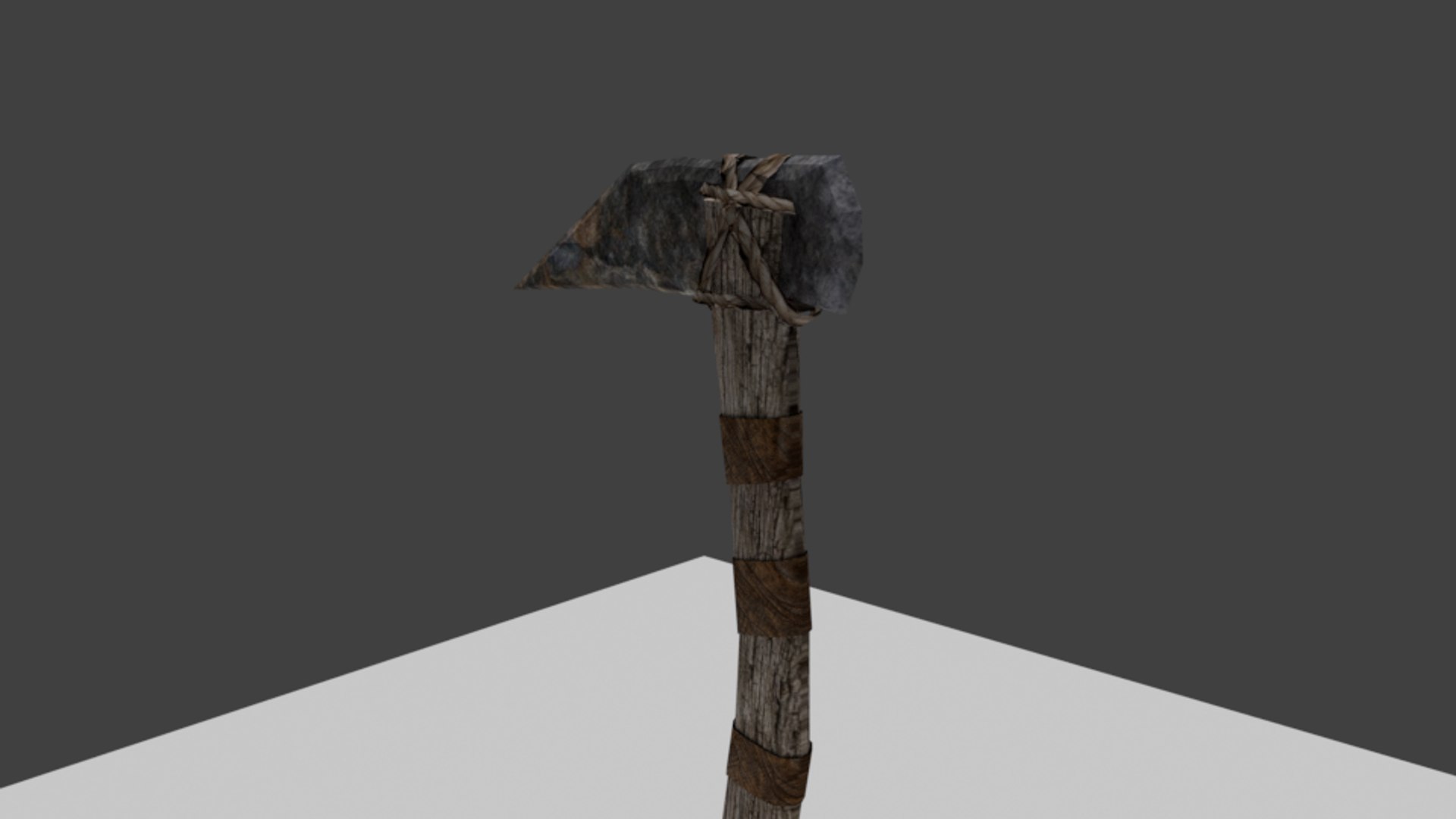 Stone Pickaxe 3D Model - TurboSquid 1176163
