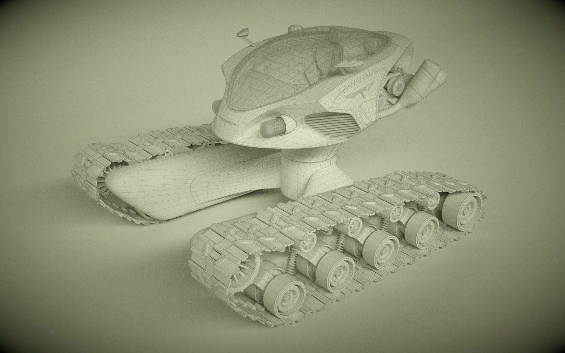 3d model tank design