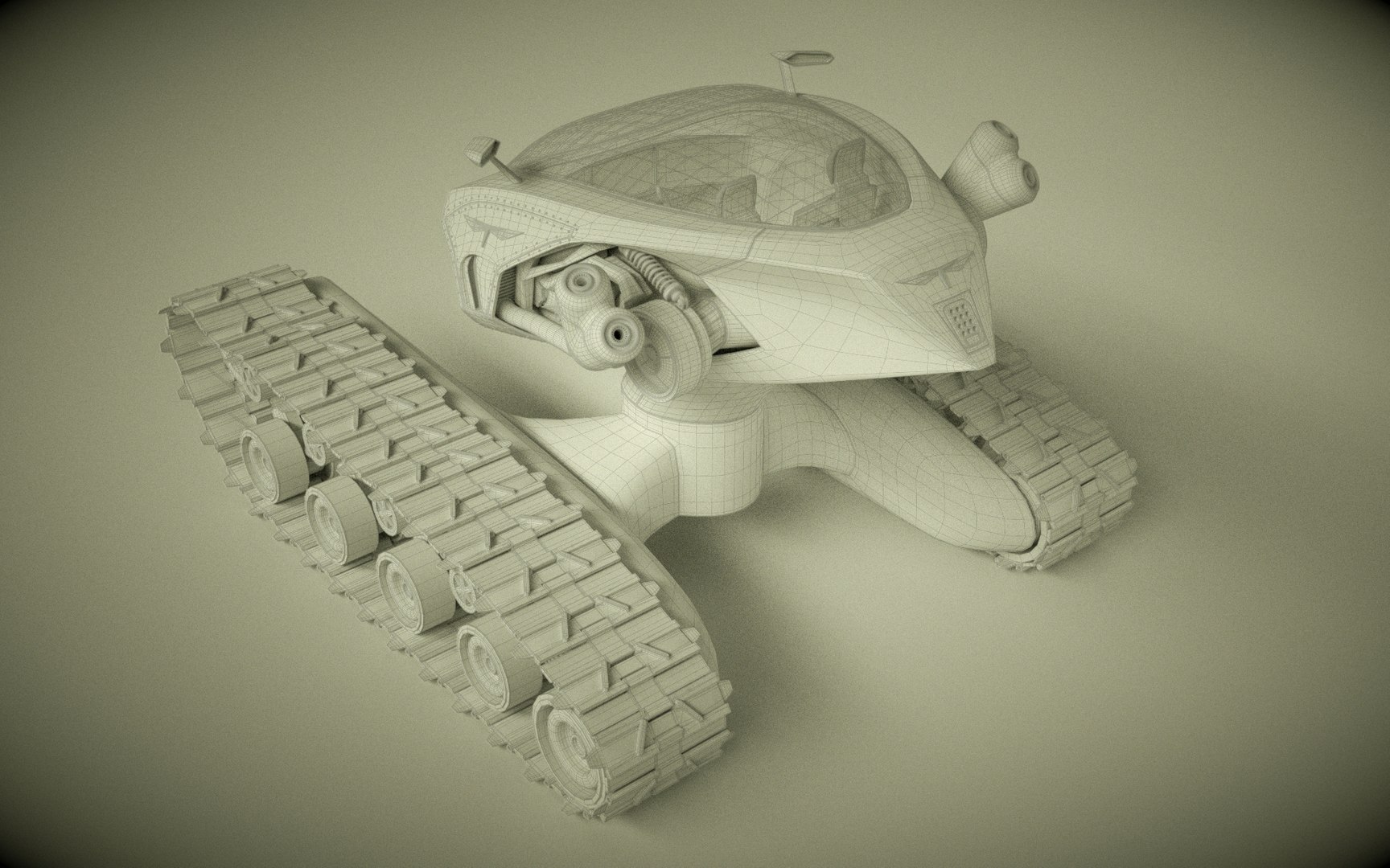 3d Model Tank Design