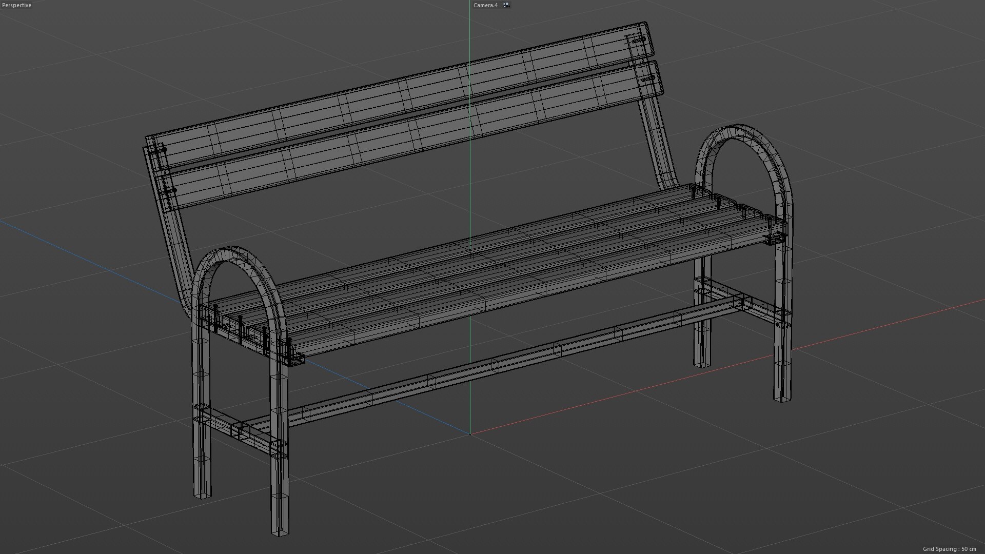 Free Bench 3D Model - TurboSquid 1865276