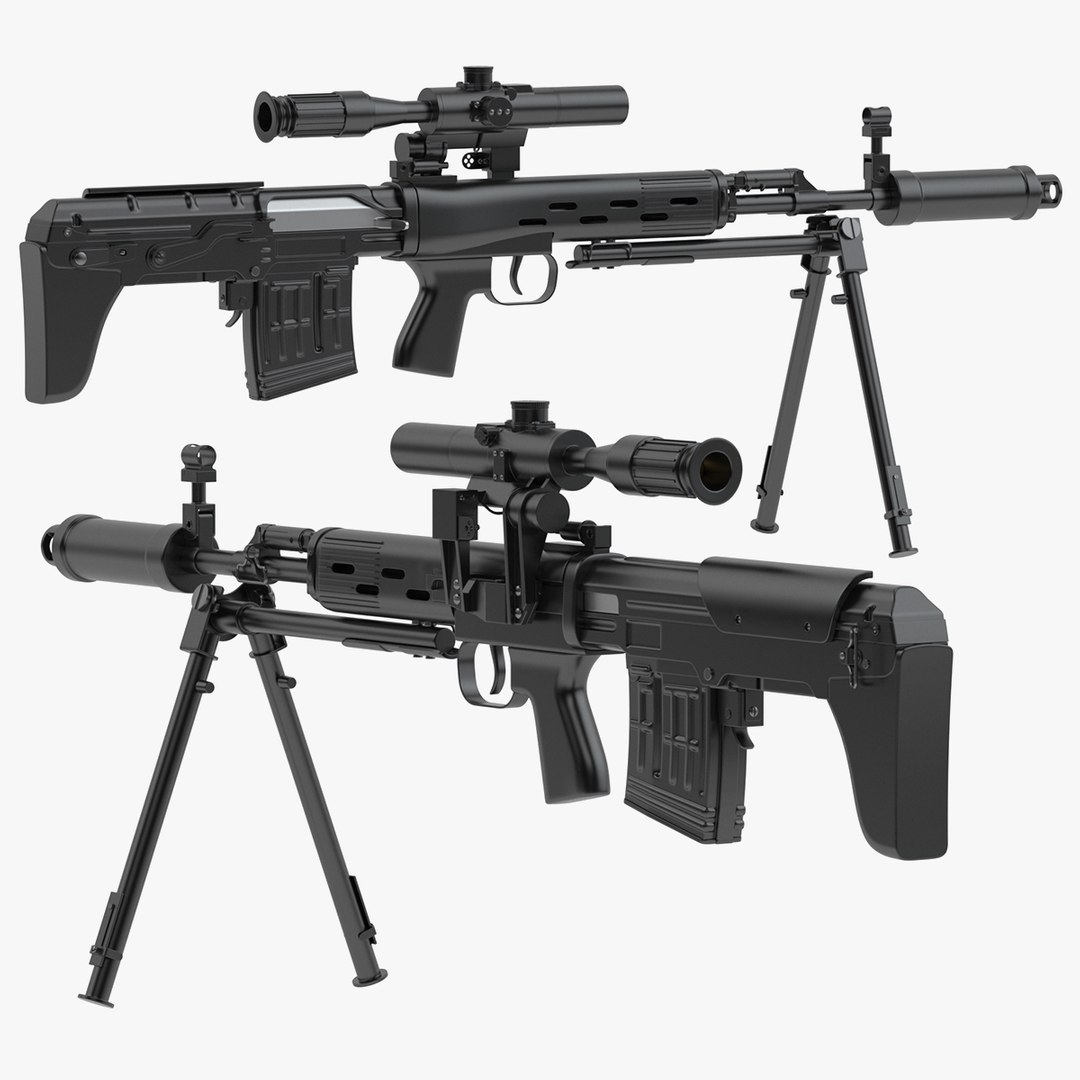 Dragunov SVU 3D model - TurboSquid 1730610