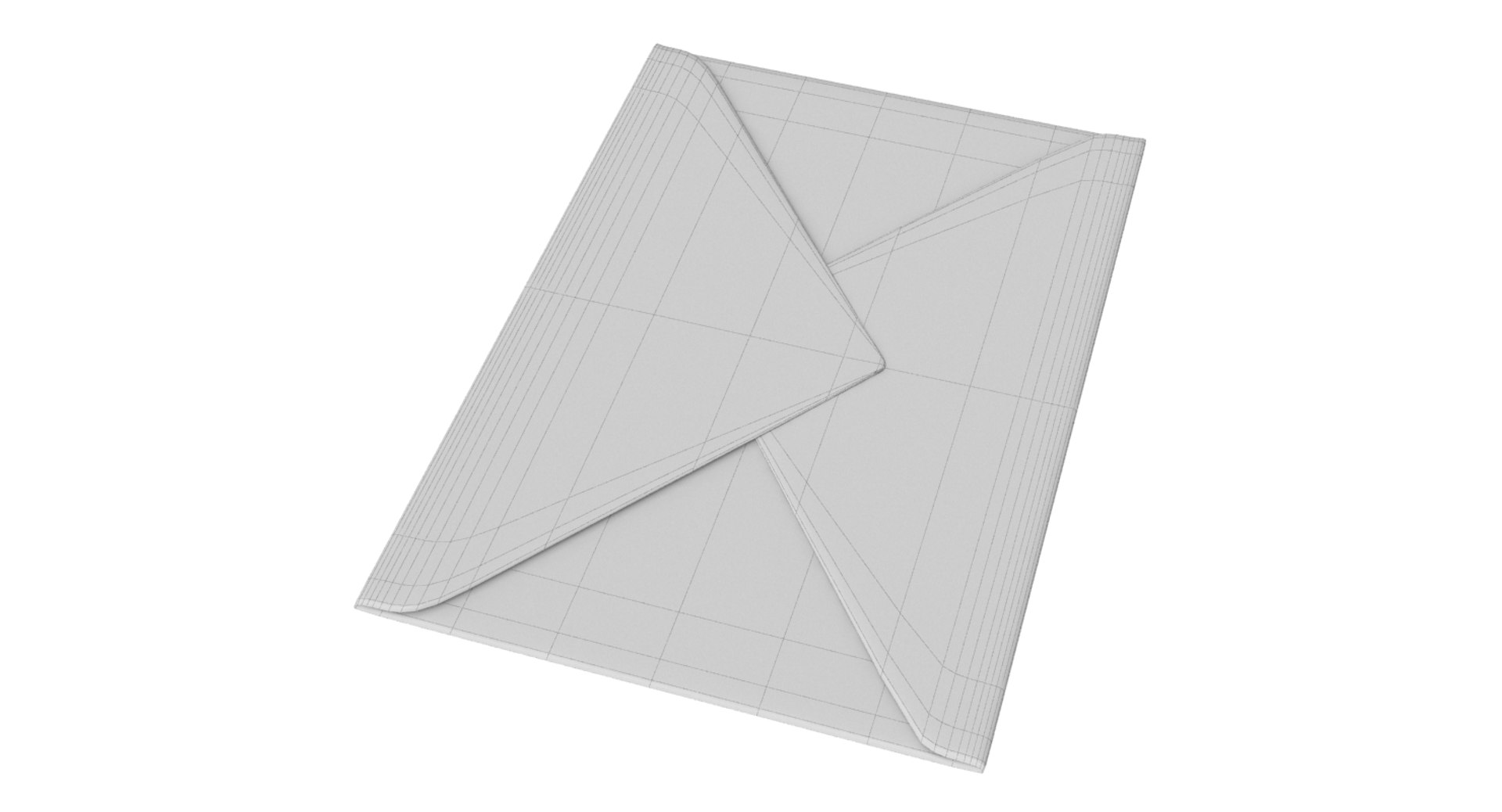 3D Model Real Mail Envelope - TurboSquid 1332583