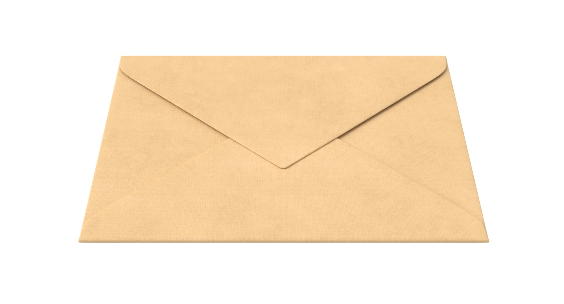 3D Model Real Mail Envelope - TurboSquid 1332583
