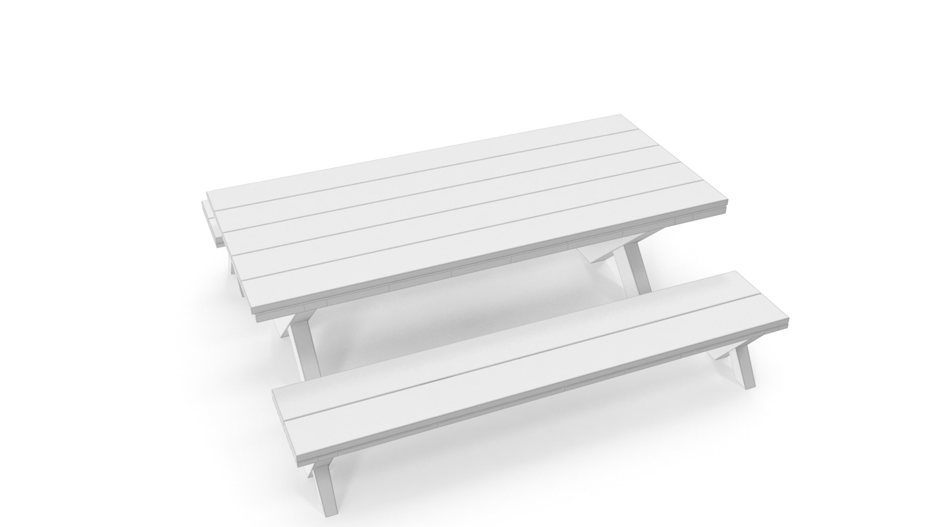Park Table 04 PBR 3D Model - TurboSquid 1968676