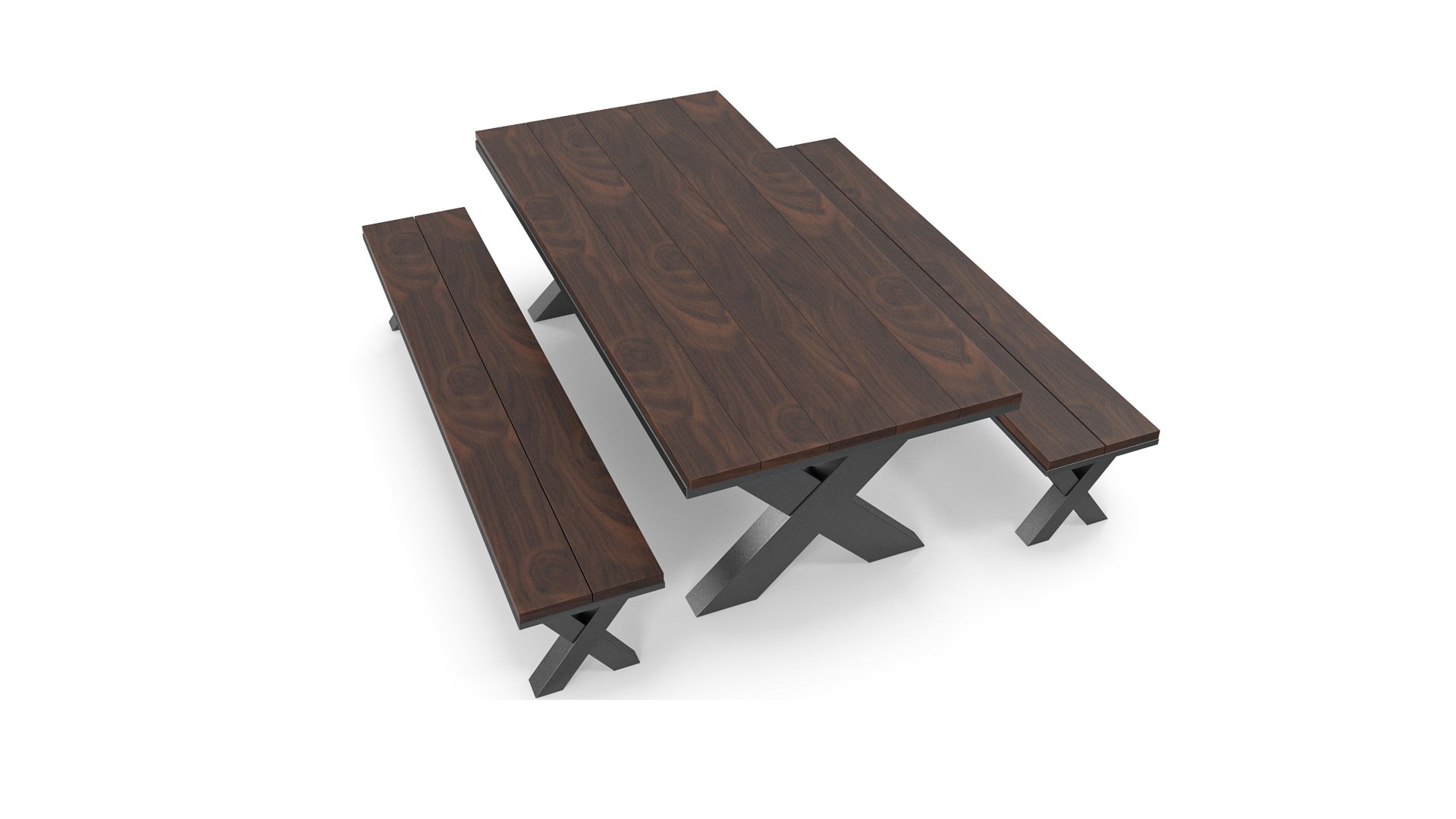 Park Table 04 PBR 3D Model - TurboSquid 1968676