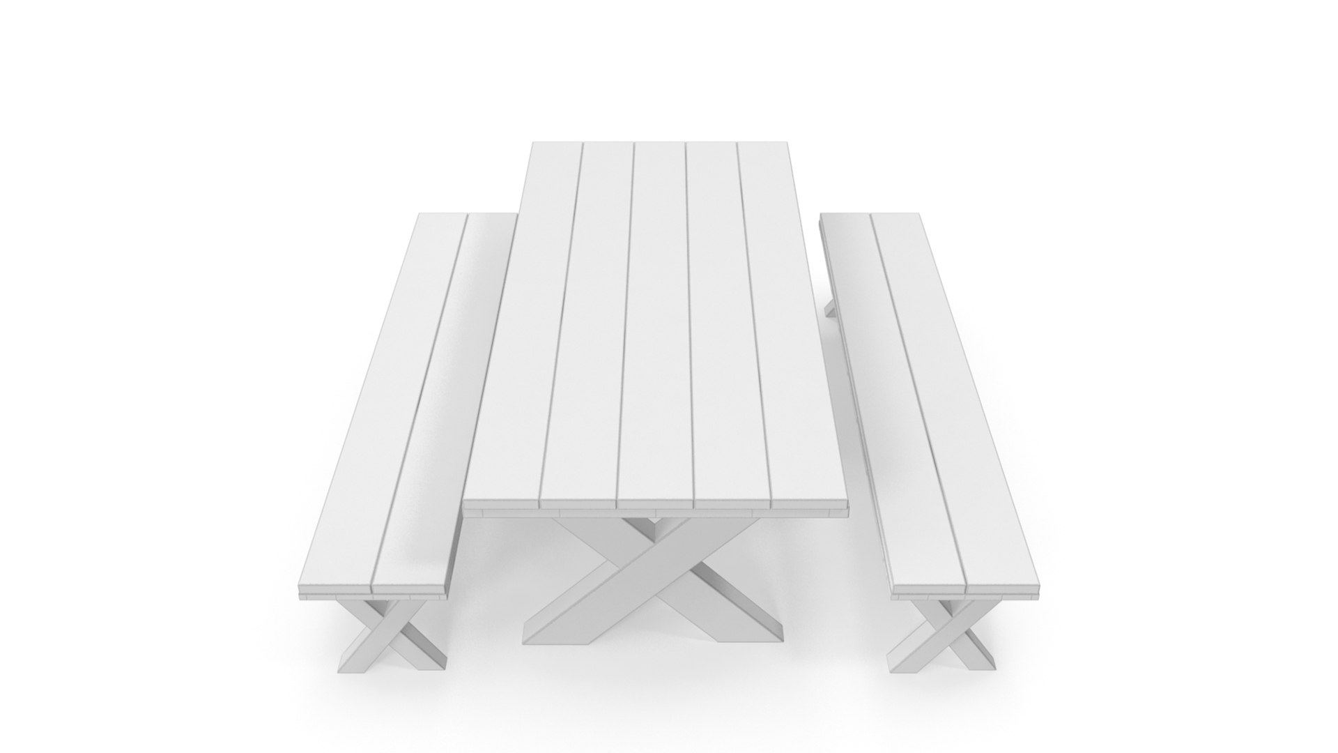 Park Table 04 PBR 3D Model - TurboSquid 1968676