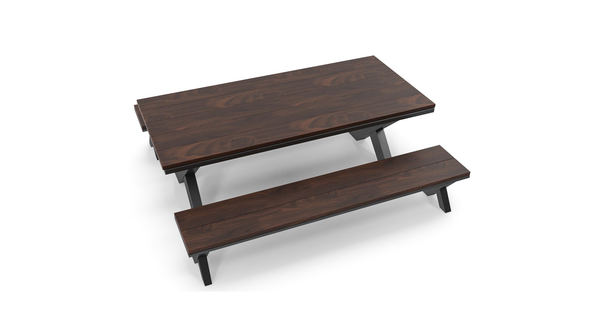 Park Table 04 PBR 3D Model - TurboSquid 1968676