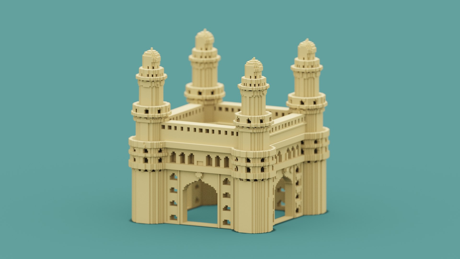 Charminar Model - TurboSquid 1864069