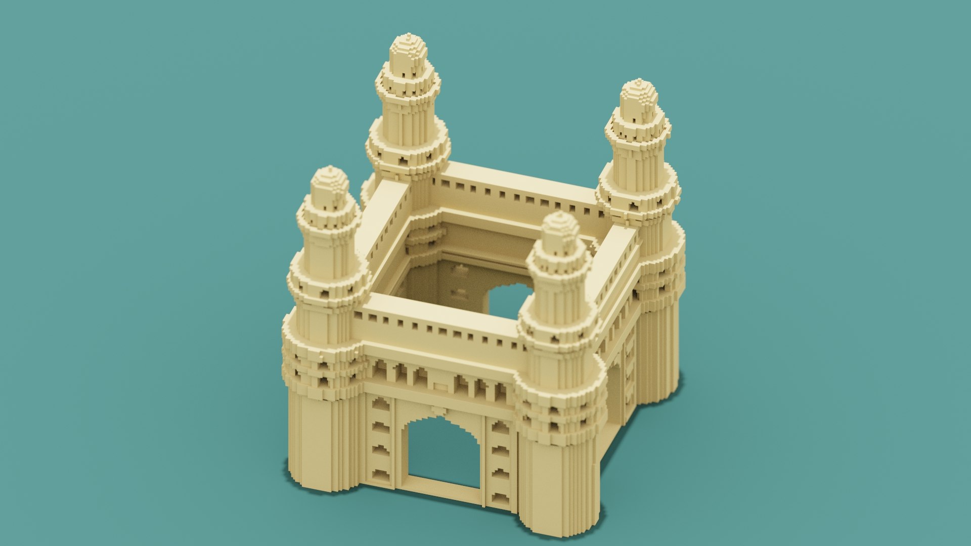 Charminar Model - TurboSquid 1864069