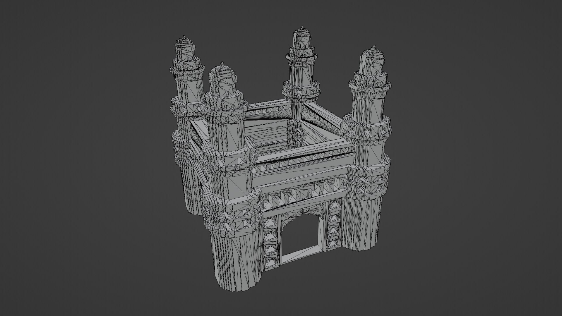 Charminar Model - TurboSquid 1864069