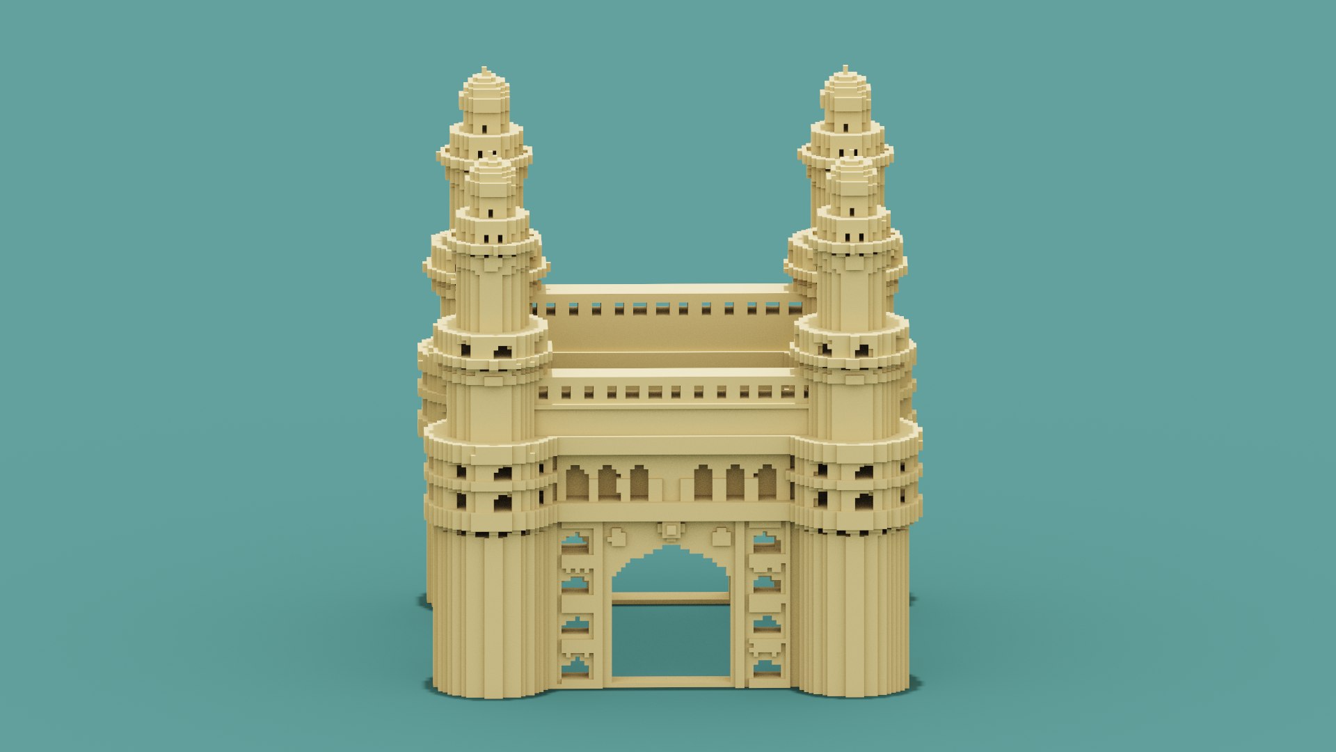 Charminar Model - TurboSquid 1864069