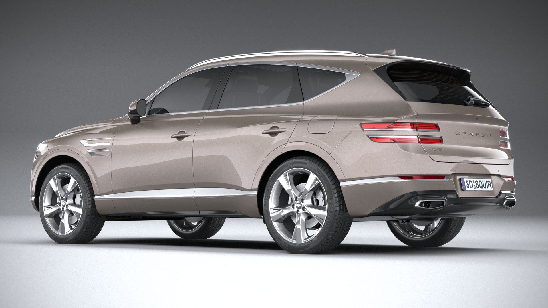 3D Genesis Gv80 2021 - TurboSquid 1520104