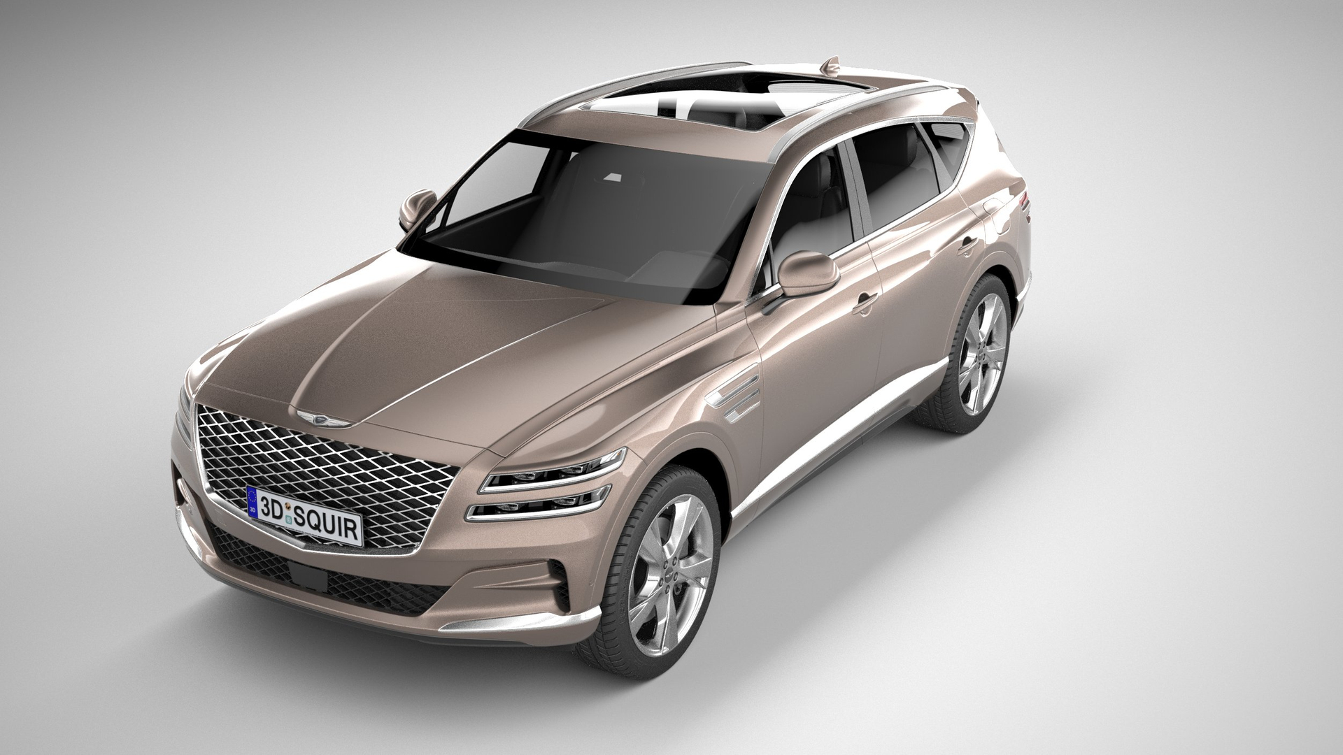 3D Genesis Gv80 2021 - TurboSquid 1520104