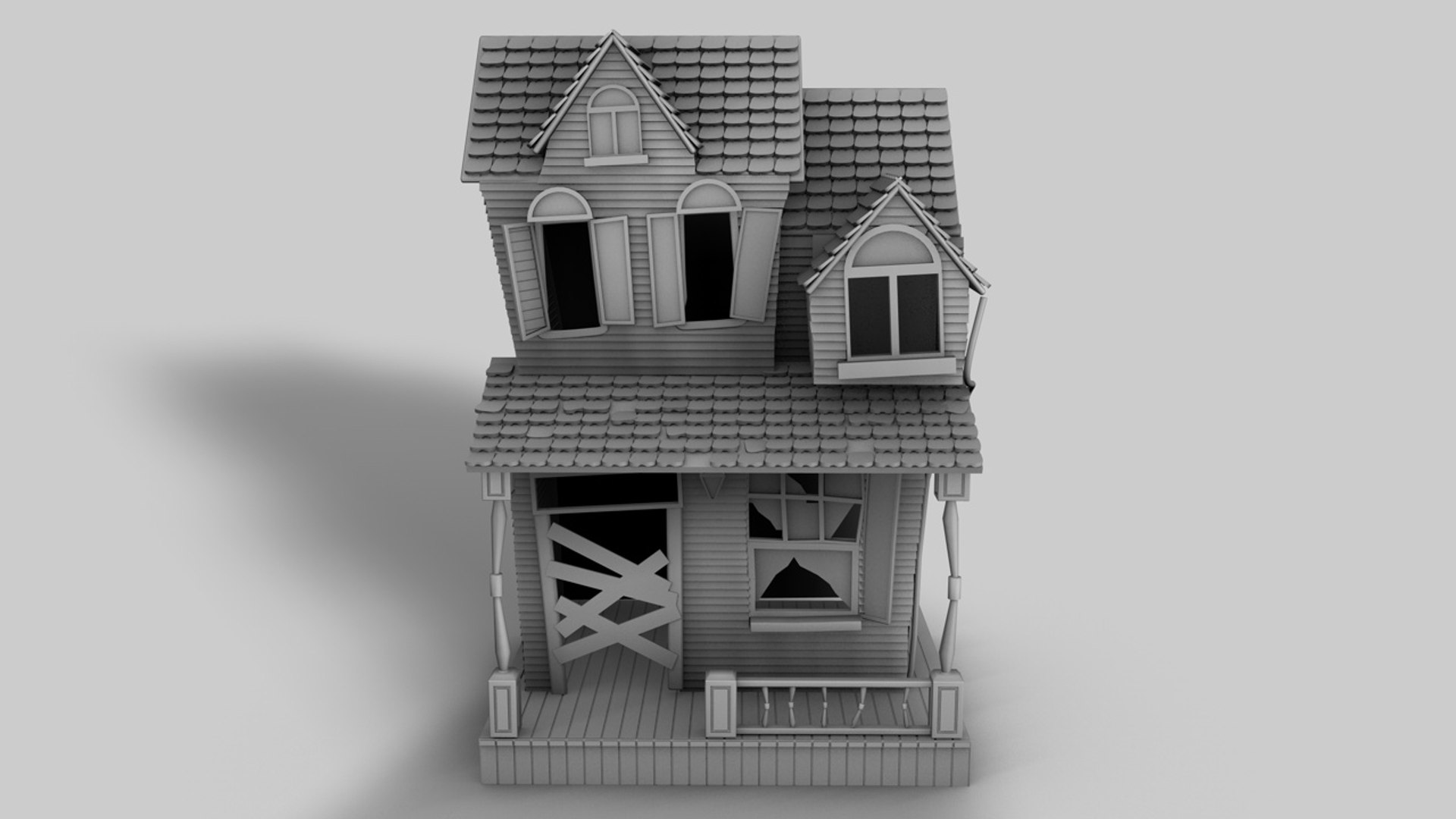 C4d Old House