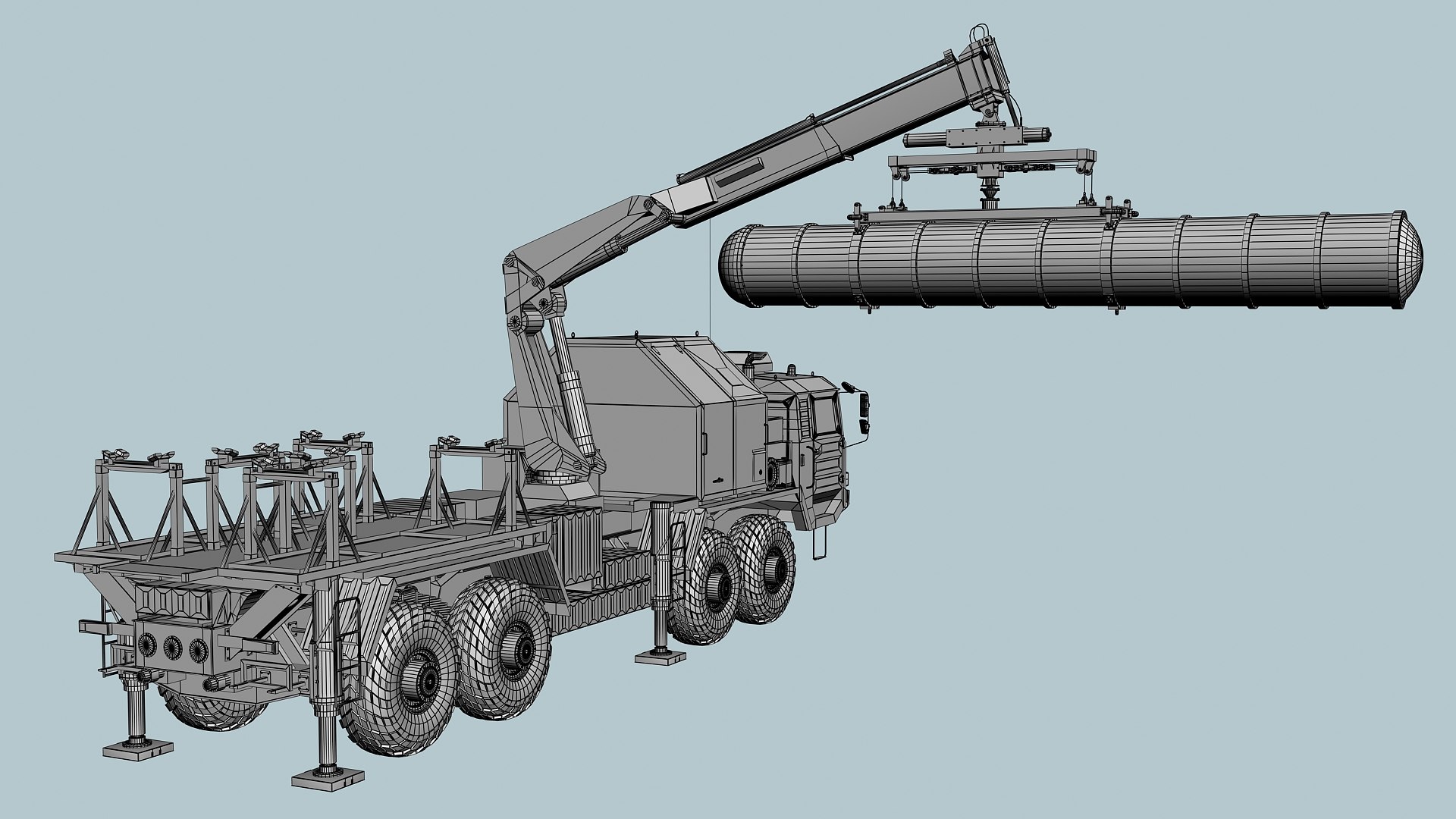 3D HQ-9 Transloader - TurboSquid 1839755