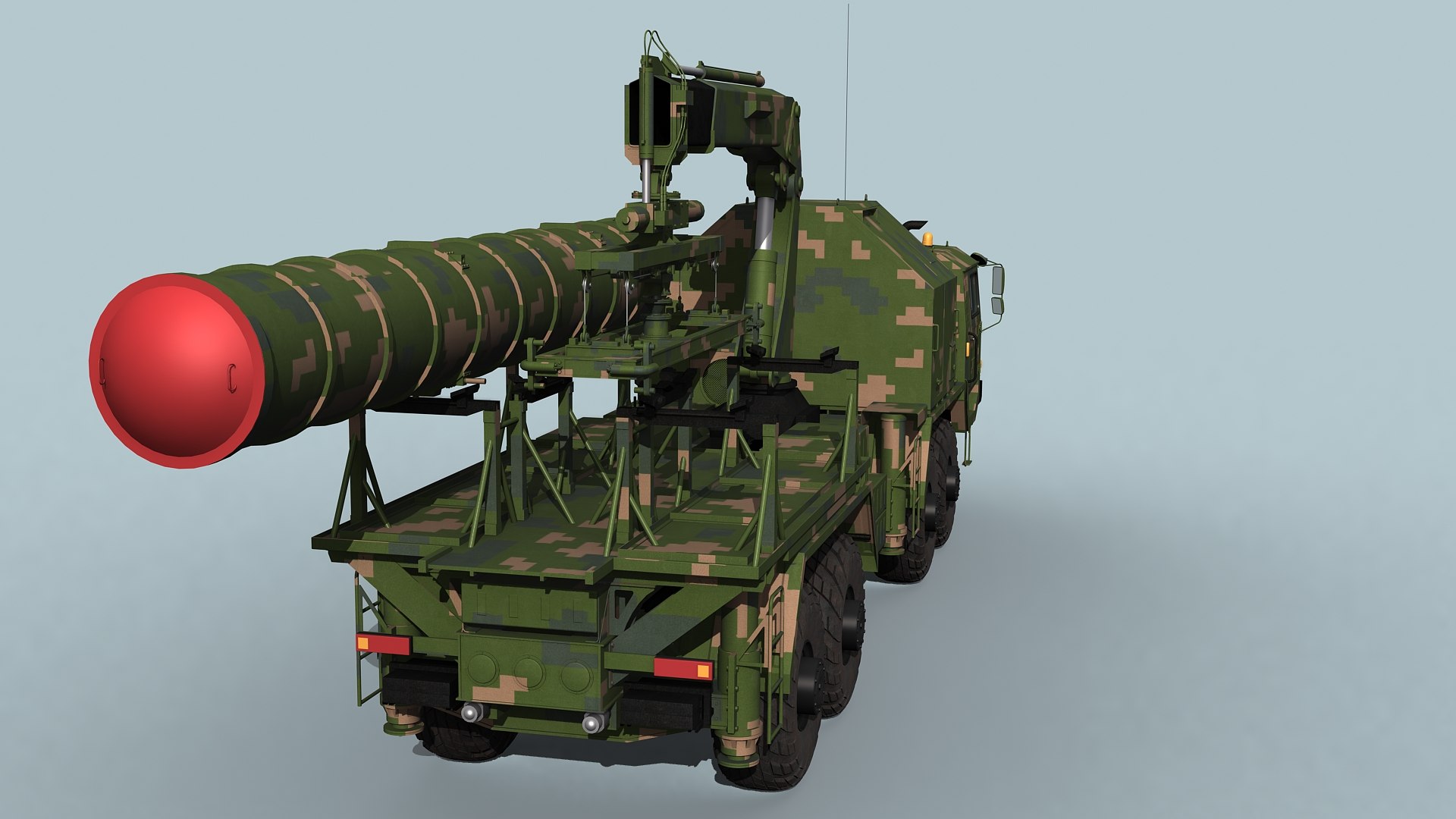 3D HQ-9 Transloader - TurboSquid 1839755
