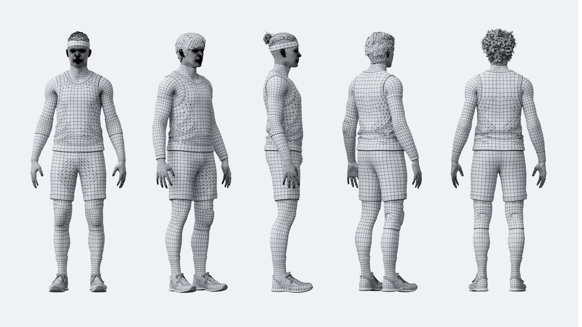 Volleyball Player 3D Model - TurboSquid 2387231