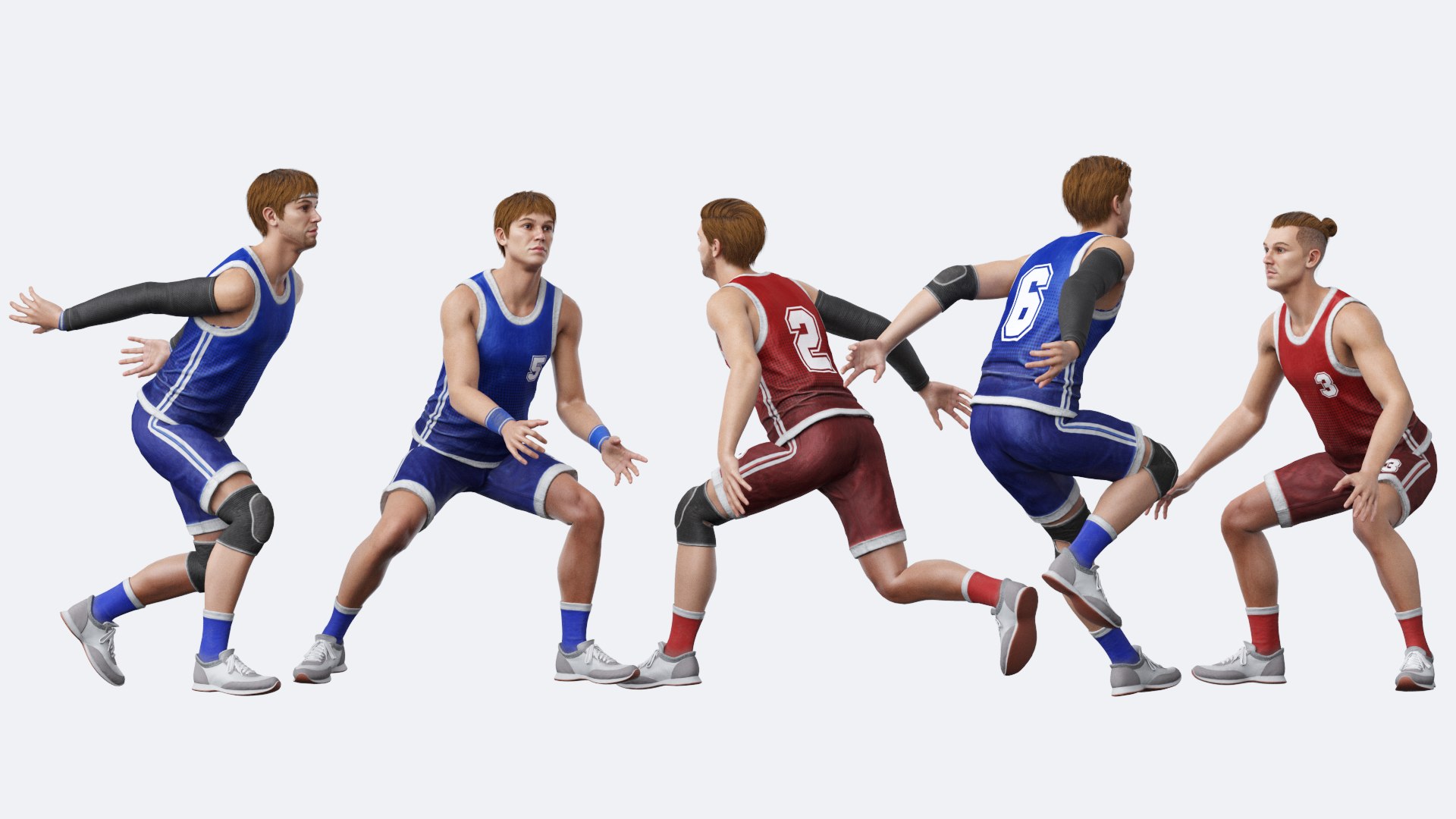 Volleyball Player 3D Model - TurboSquid 2387231