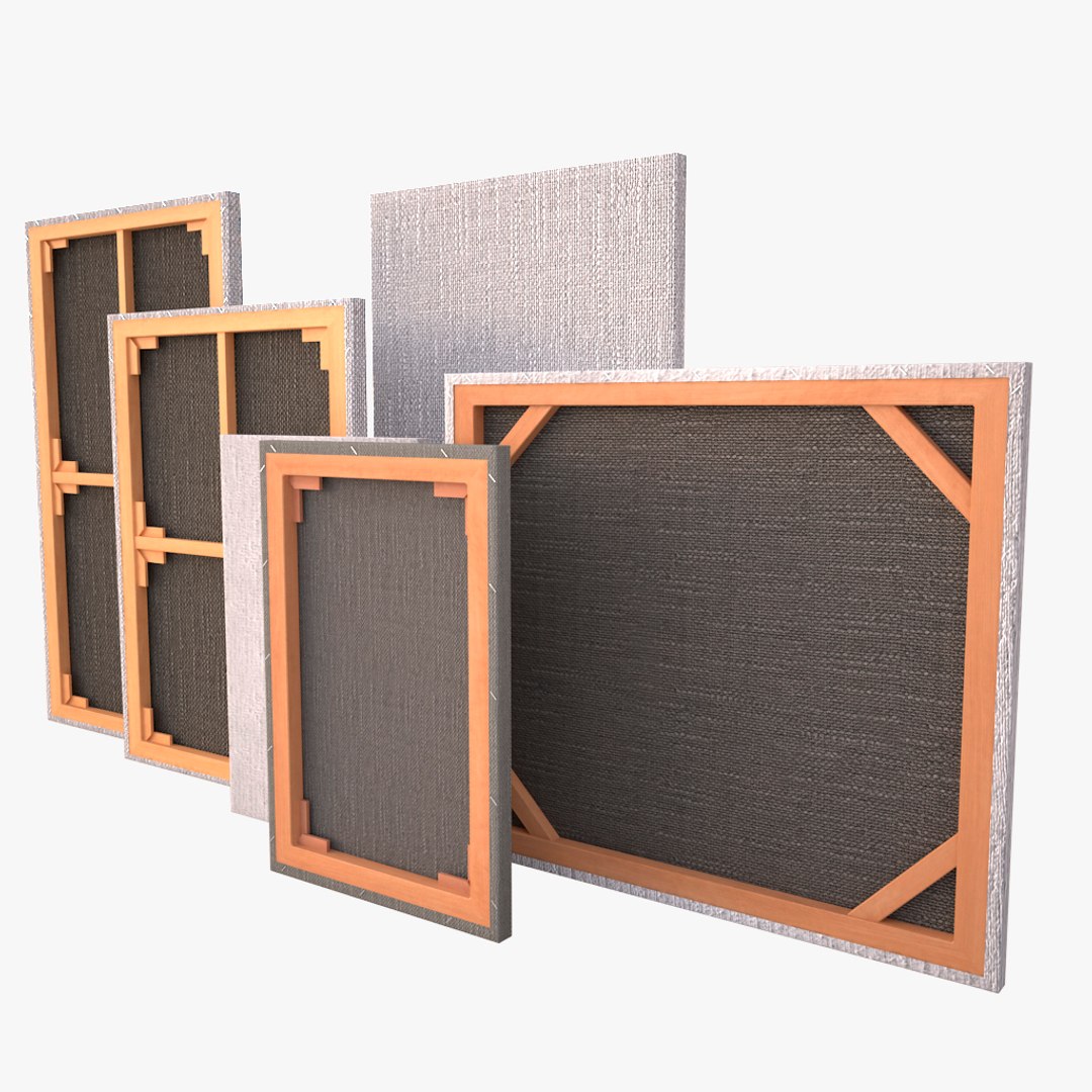 3d Model Canvas Art Supplies