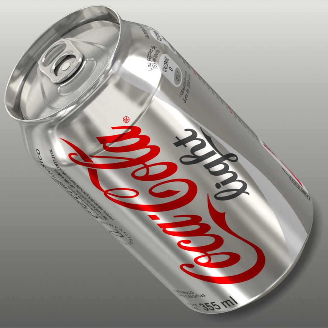 3d Coke Light