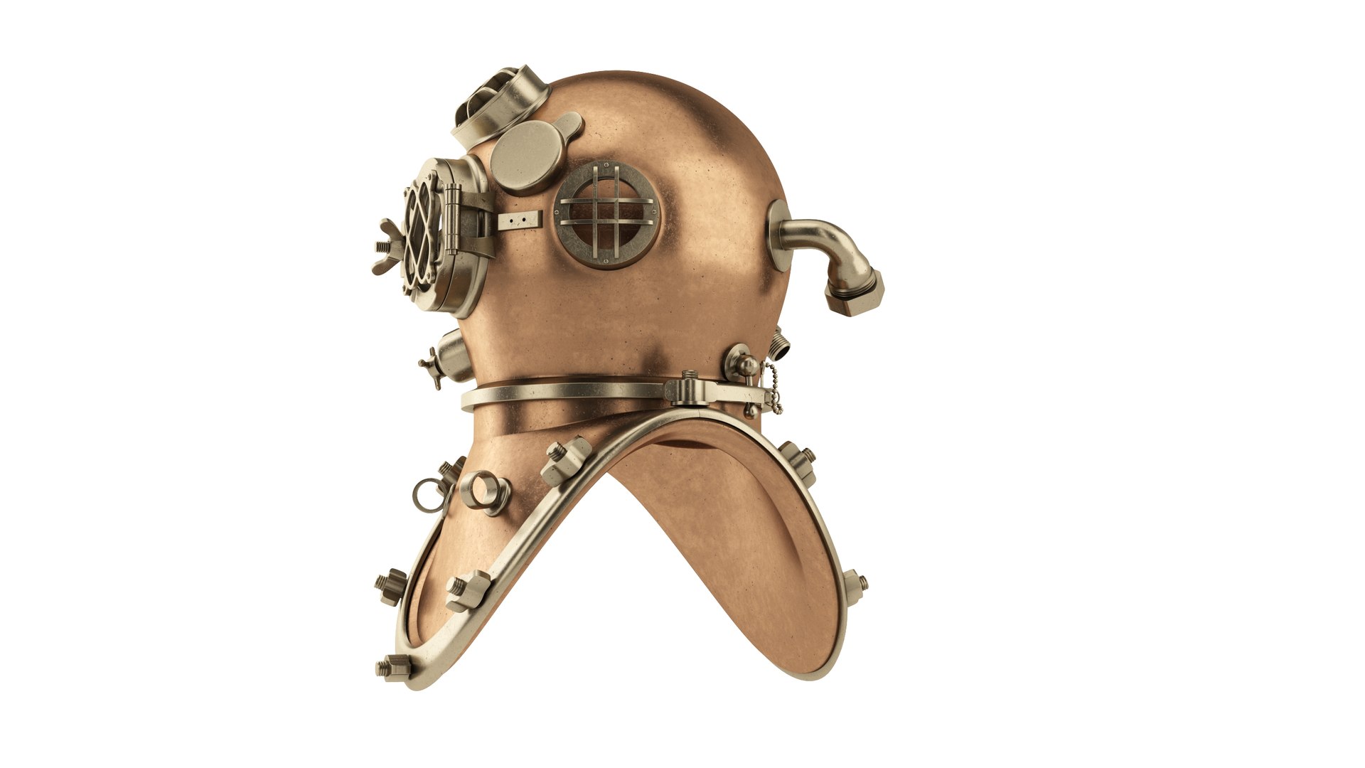 3D Model Diving Helmet - TurboSquid 1925099