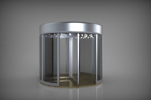 3D Revolving Door Models - Browse & Download Formats - TurboSquid