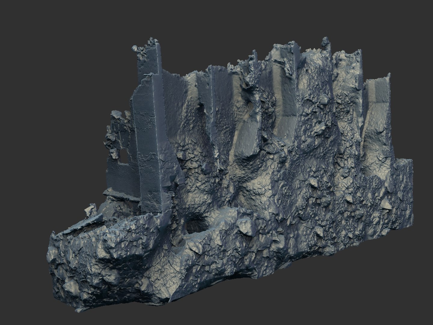 Concrete Rubble2 3D - TurboSquid 1722769