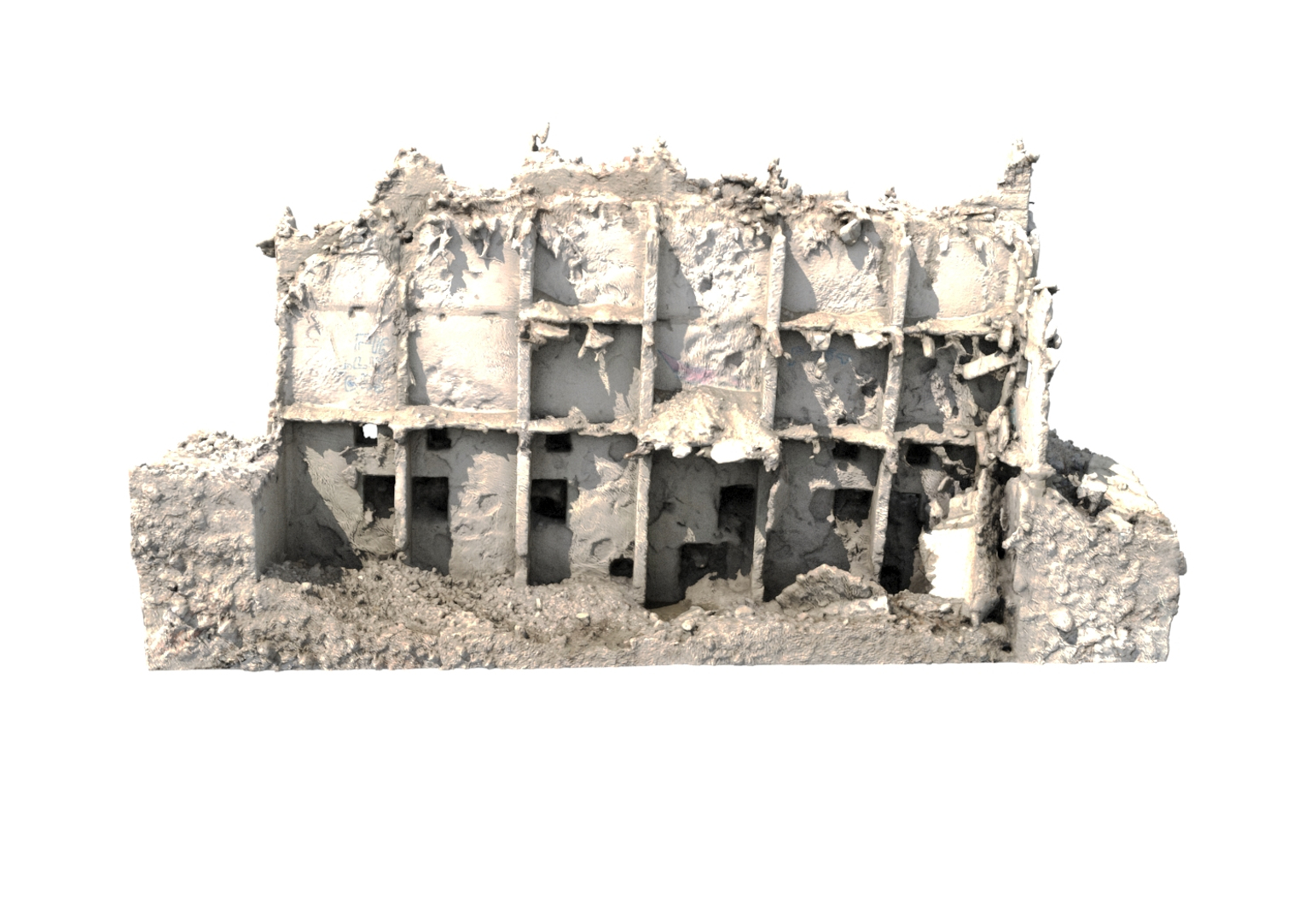 Concrete Rubble2 3D - TurboSquid 1722769