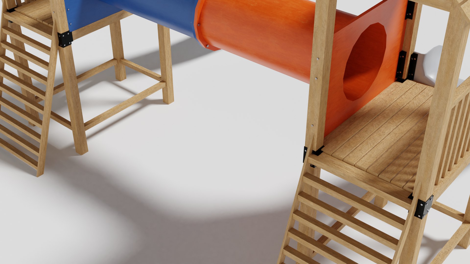 3D model Slide-Tube Playground - TurboSquid 1878692