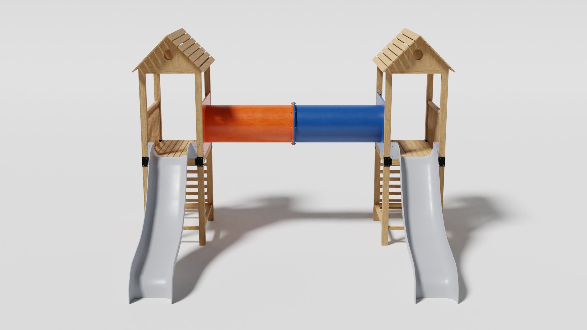 3D model Slide-Tube Playground - TurboSquid 1878692