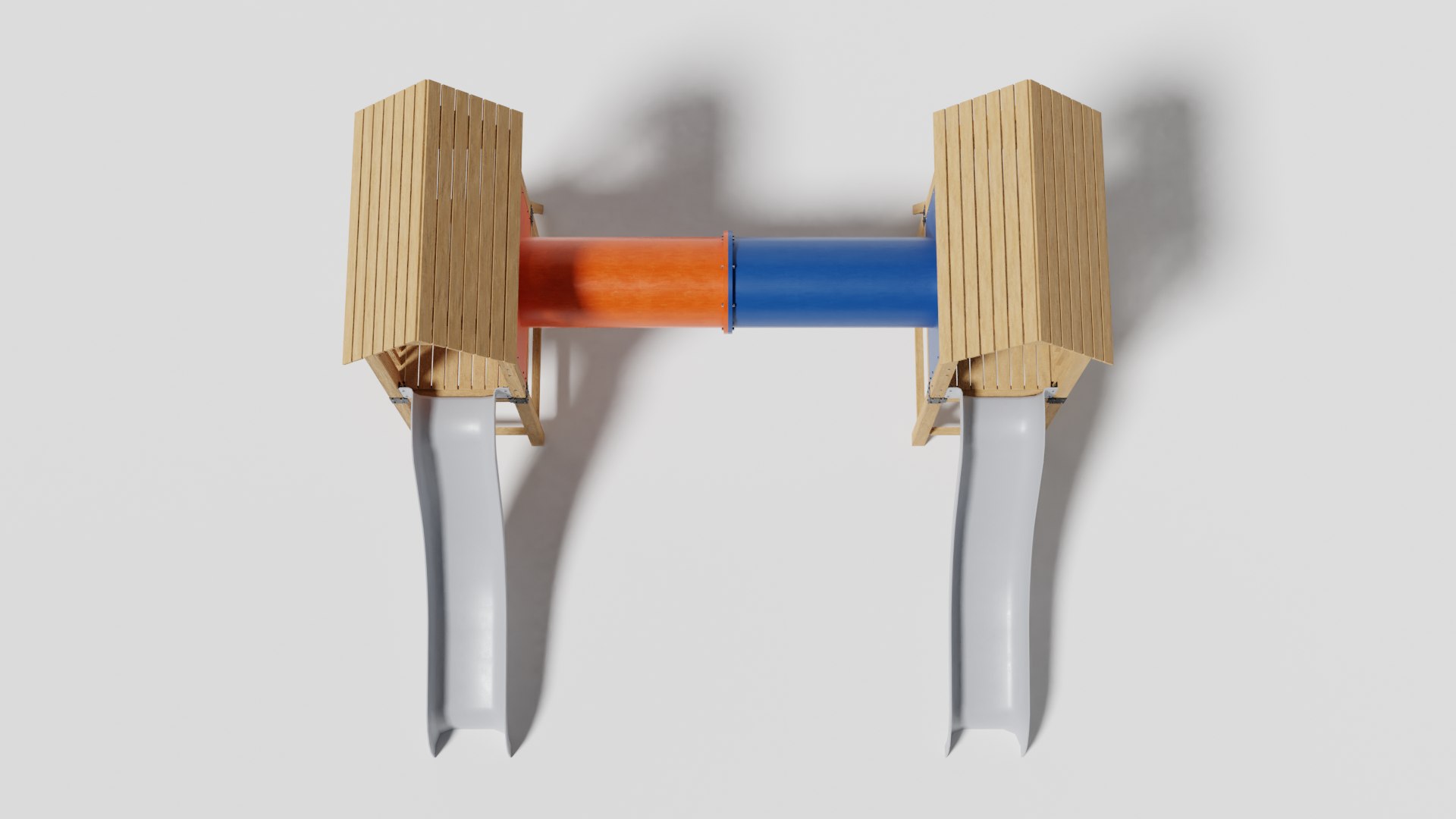 3D model Slide-Tube Playground - TurboSquid 1878692