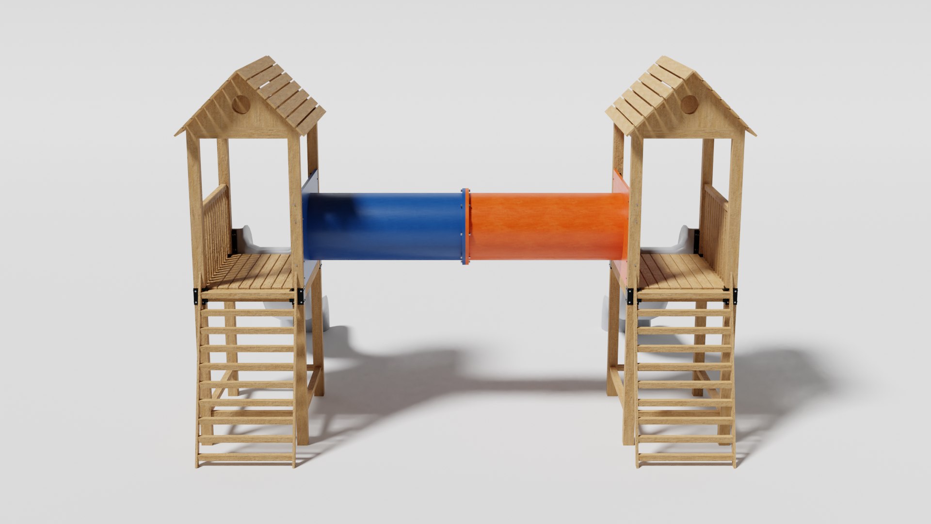 3D model Slide-Tube Playground - TurboSquid 1878692