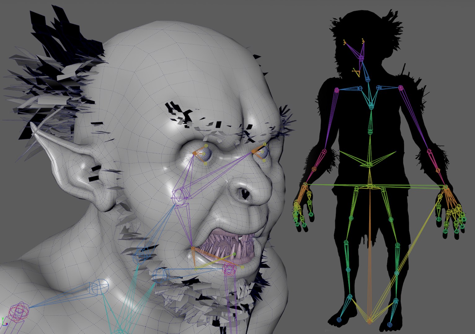 3D Humanoid Monster Model - TurboSquid 2141552