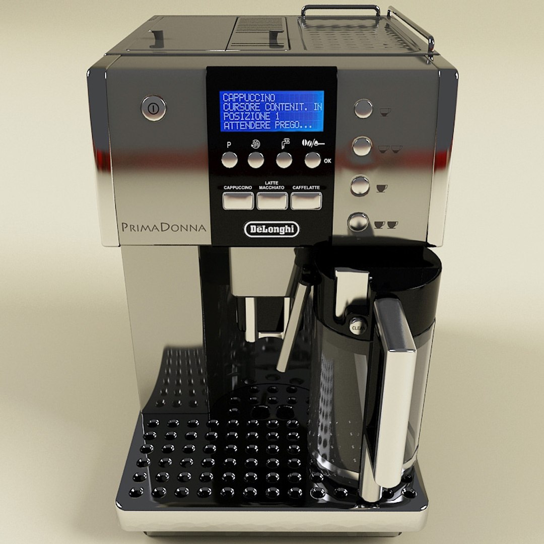 delonghi primadonna 3d model