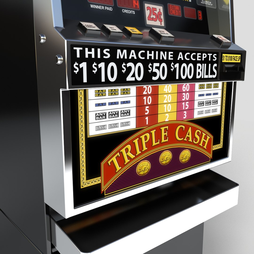 3d Model Slot Machine