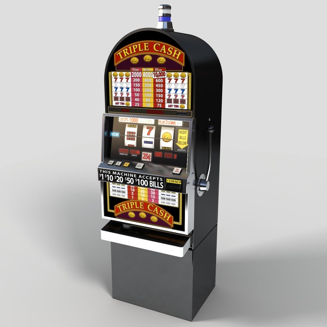3d model slot machine