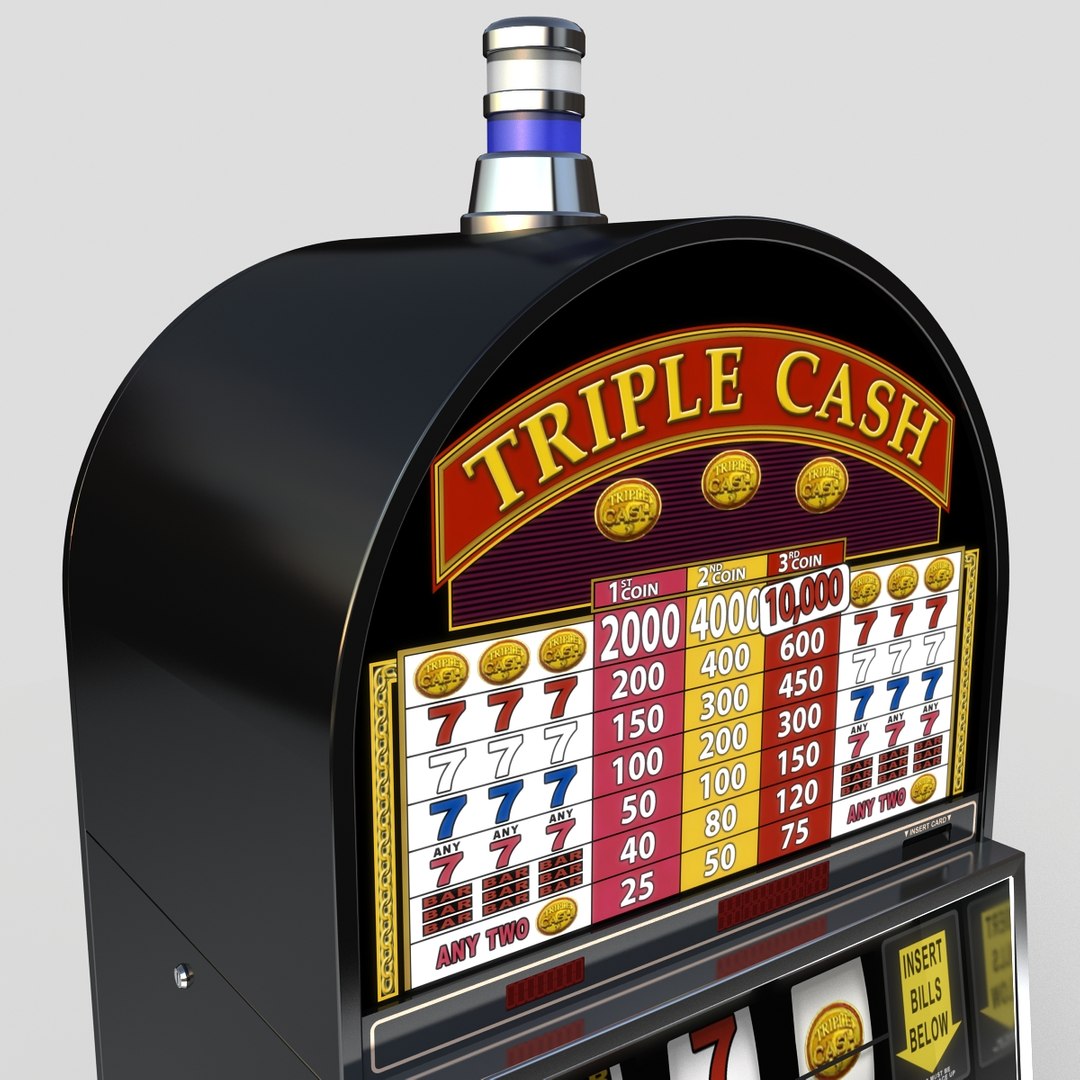3d Model Slot Machine