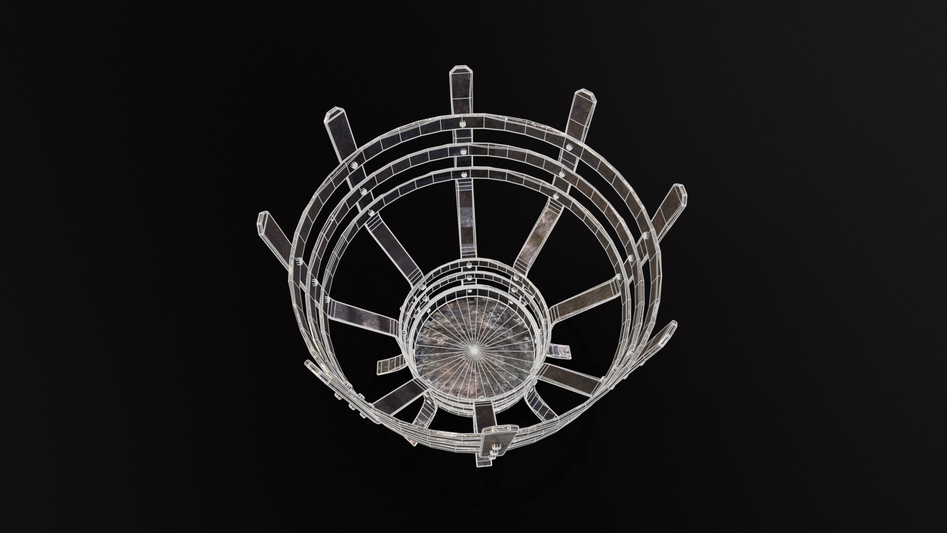 3D Gothic Dungeon Brazier - TurboSquid 2174926