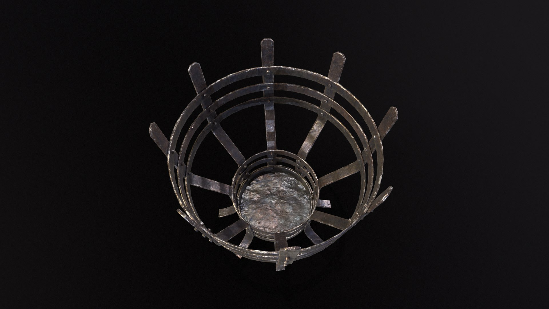 3D Gothic Dungeon Brazier - TurboSquid 2174926