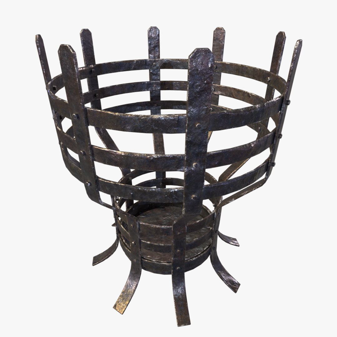 3D Gothic Dungeon Brazier - TurboSquid 2174926