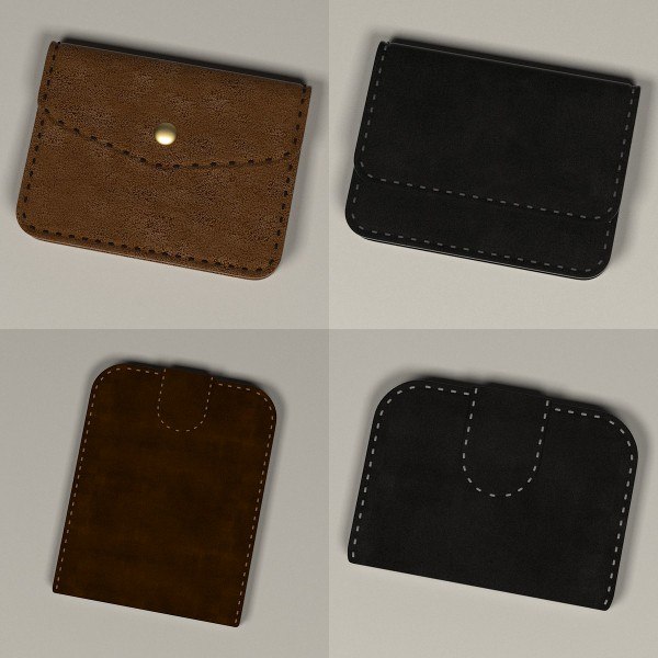 Collection Wallet 3D Models for Download | TurboSquid